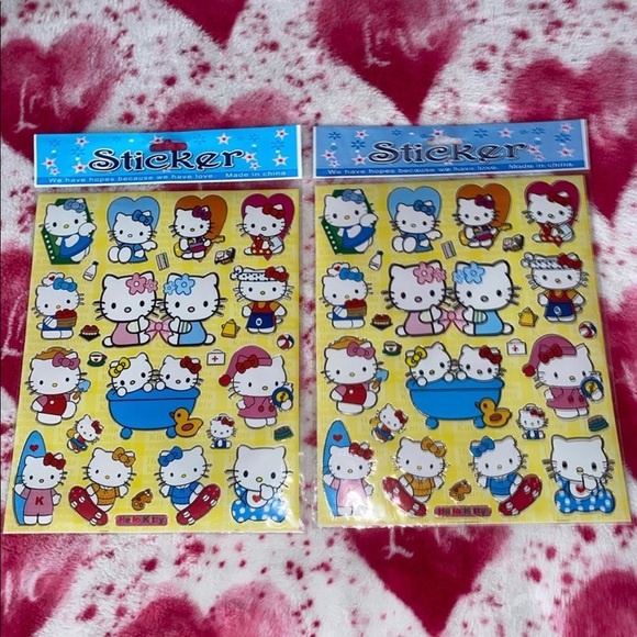 Hello Kitty | Other | Hello Kitty Sticker Pack | Poshmark